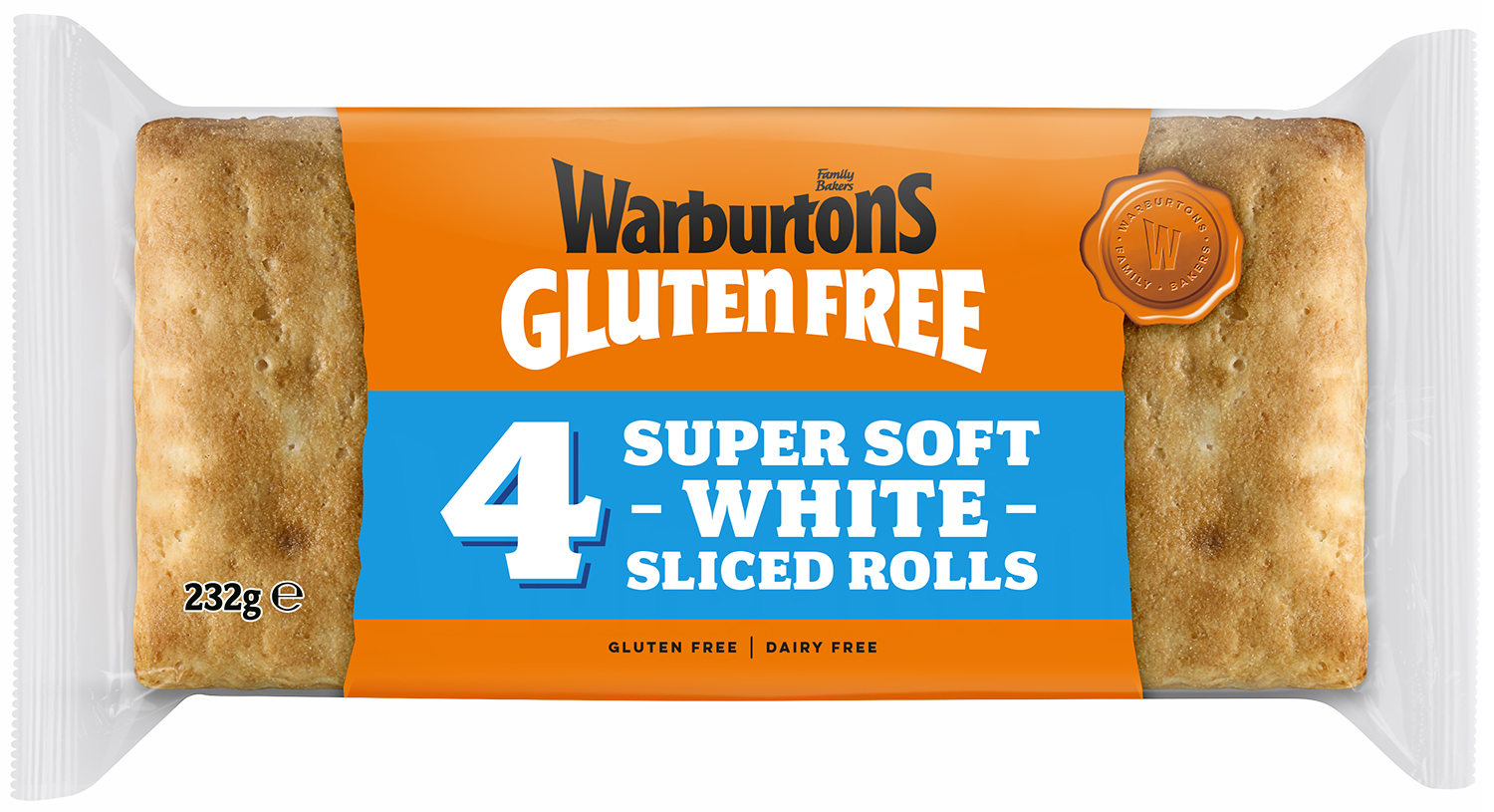 GF 4 White Rolls (EXP) | Warburtons Australia